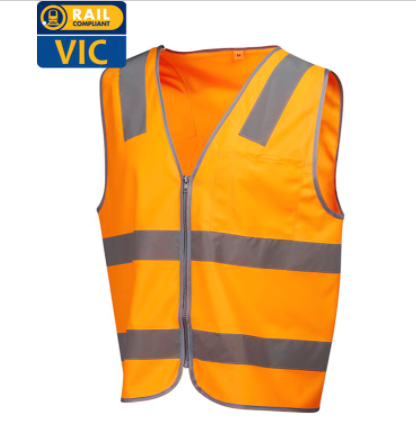 Vic Rail Approved Safety Vest D/N – Panku Safety