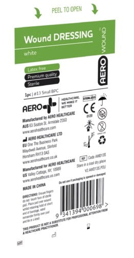 Aero Wound Dressing #13 – Panku Safety