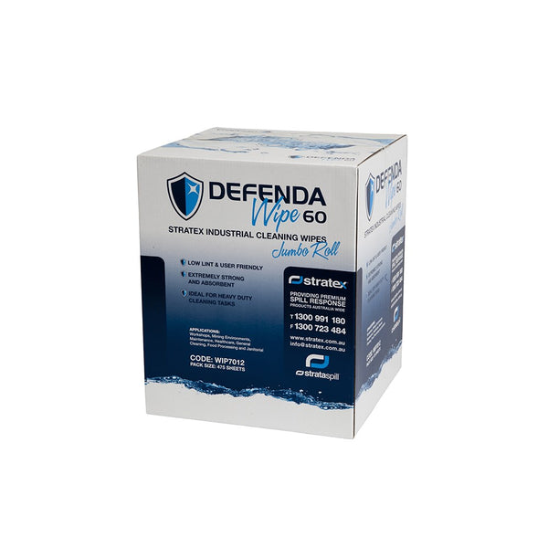 DefendaWipe 60 Disposable Cleaning Wipes Jumbo Roll – Panku Safety